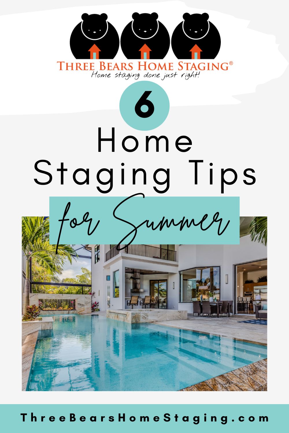 6 Savvy Summer Home Staging Tips | Three Bears Home Staging®