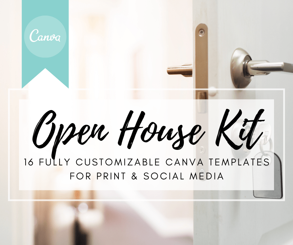 Open House Template Kit | Three Bears Home Staging®