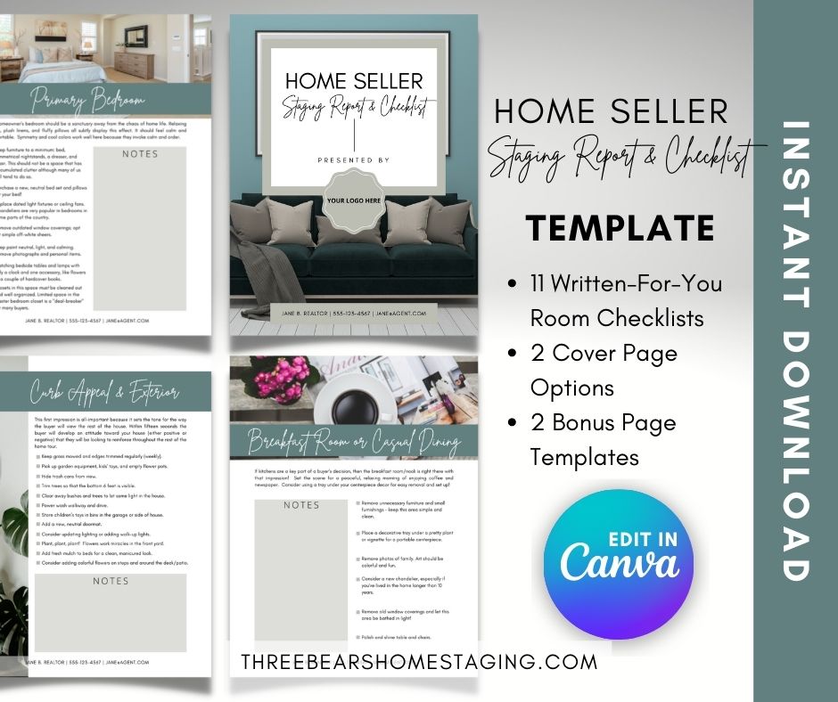 Home Staging Report and Checklist 2.0 | Template