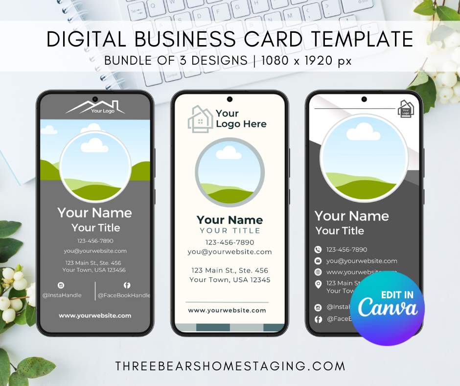 Open House Invitation & Thank You Card Template | Digital, Textable